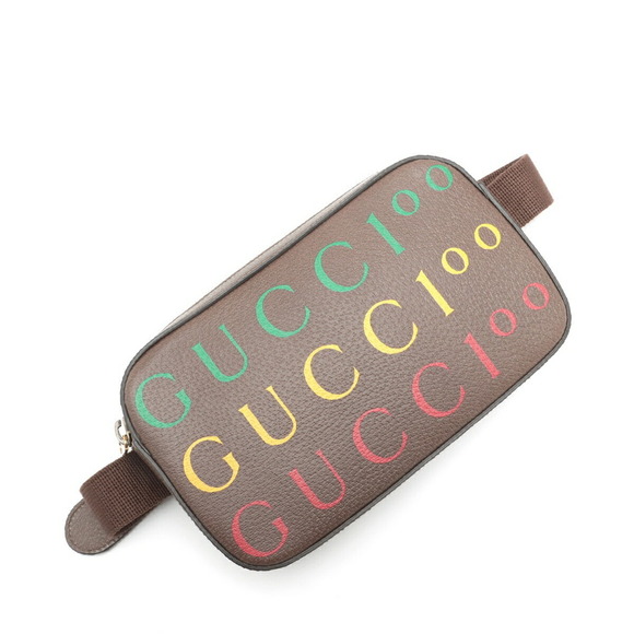 Gucci | Bags | Gucci Body 0th Leather Brown Bag Anniversary | Poshmark